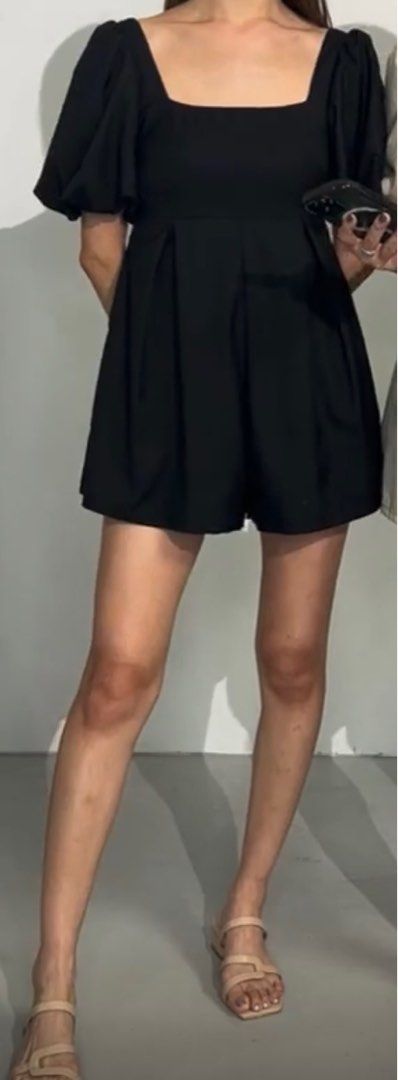 Ohvola Nadine Essential Romper, Women's Fashion, Dresses & Sets ...