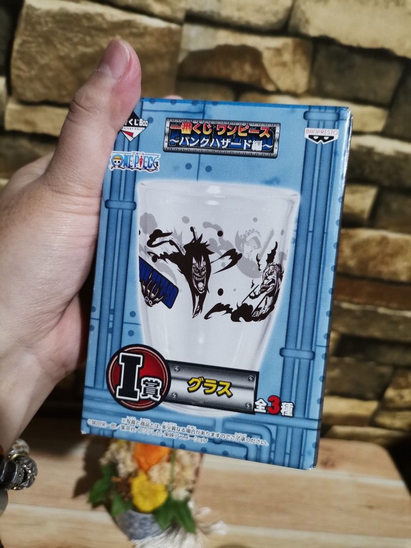 One Piece Punk Hazard Tall glass, Hobbies & Toys, Memorabilia ...