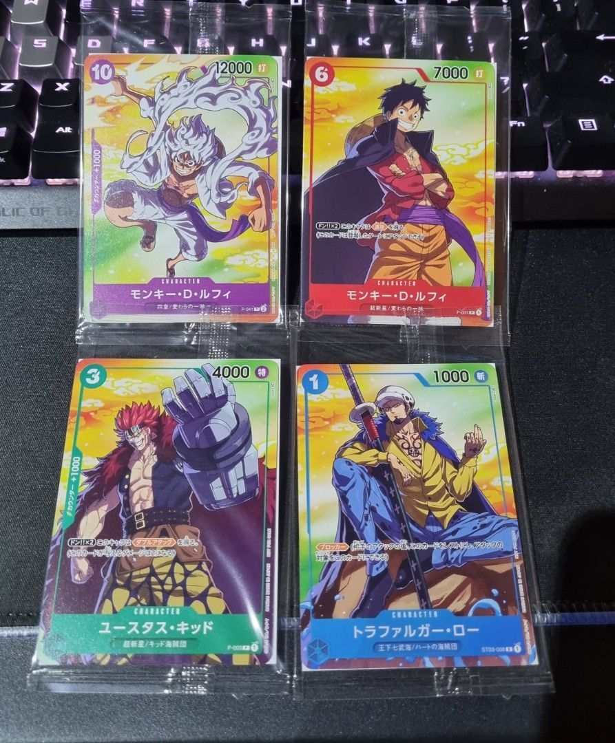 One Piece TCG Japan 7-11 Promos set, Hobbies & Toys, Toys & Games on ...