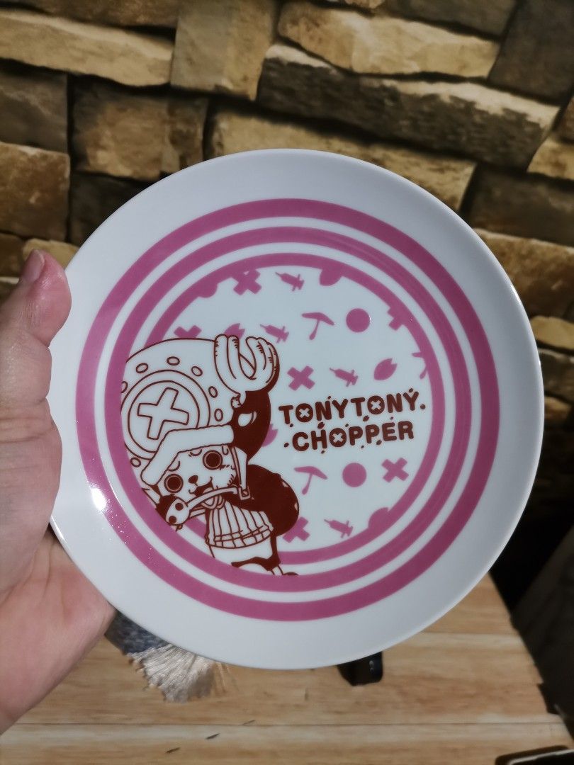 One Piece Tony Tony Chopper Small Ceramic Plate, Hobbies & Toys ...