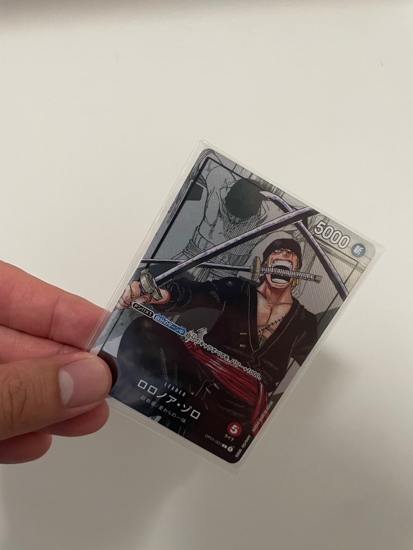 OPTCG 25th Anniversary Zoro Leader, Hobbies & Toys, Toys & Games on ...