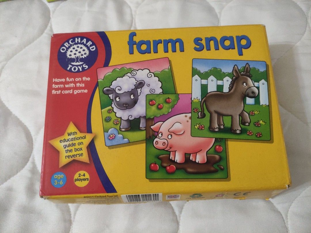 Full set - Orchard Toys Farm Snap, Hobbies & Toys, Toys & Games on ...