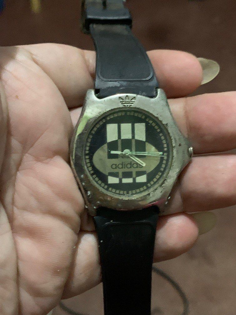 original adidas watch damaged ( for restoration ), Women's Fashion ...
