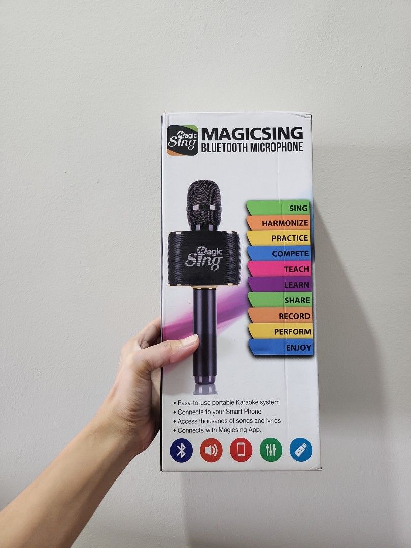 Original magic sing bluetooth microphone on Carousell