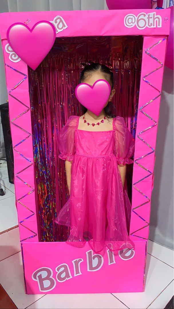Original SHEIN Barbie Dress for Kids 5T to 6T (used once only) on Carousell