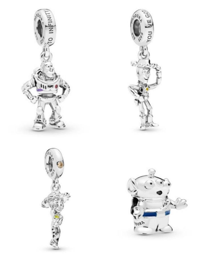 Pandora Authentic Disney Pixar Toy Story Jessie Dangle Charm, Women's ...