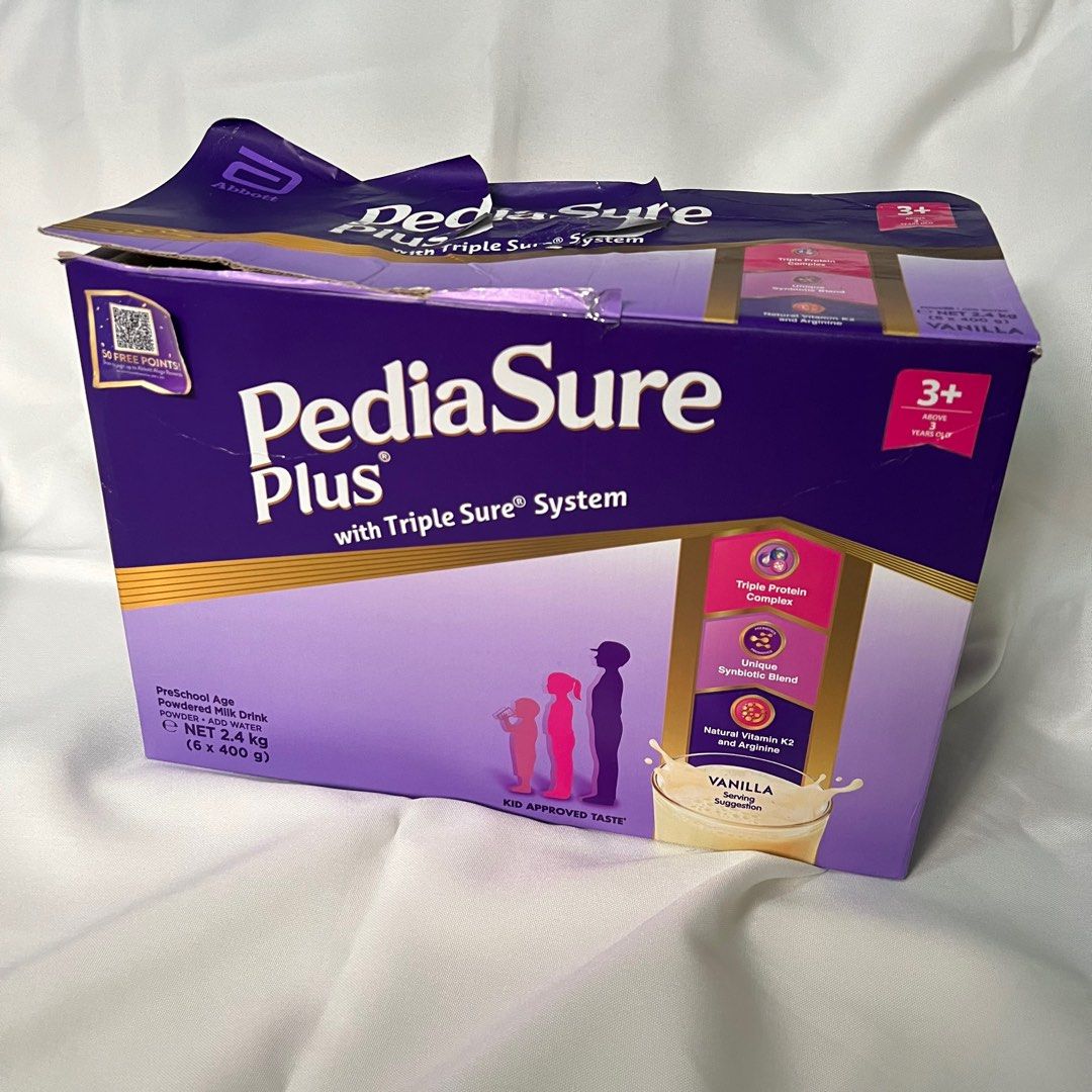 PediaSure Plus 3+ 2.4kg Vanilla Flavor, Babies & Kids, Nursing ...