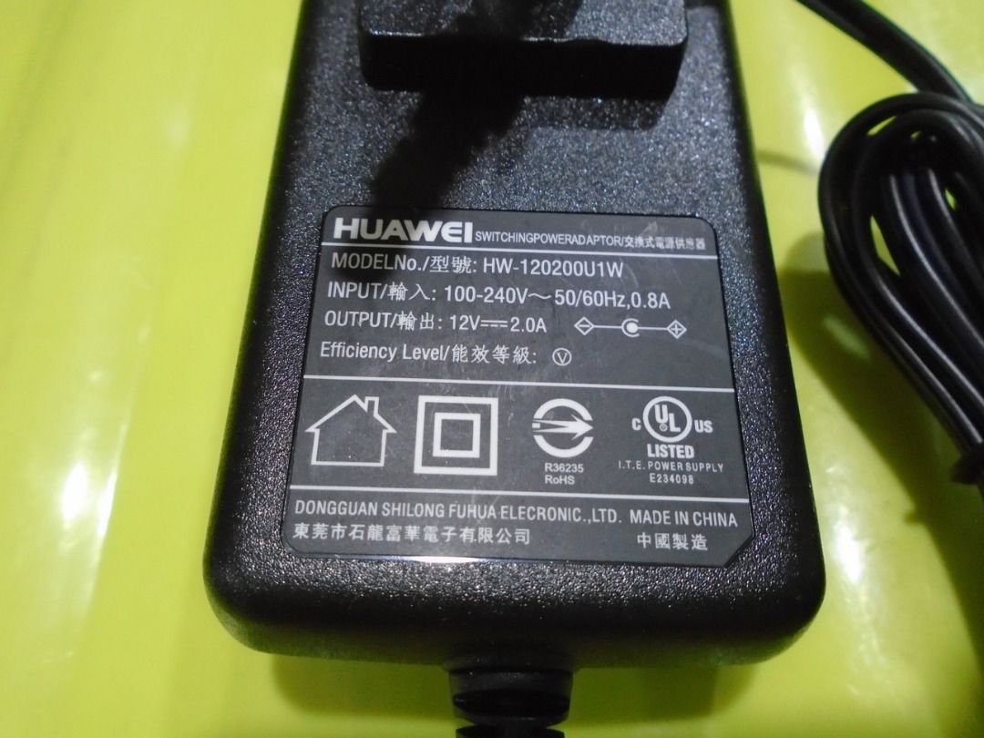 Pldt Fiber Globe Smart Modem Router 12V 2A Power Adapter Huawei ...