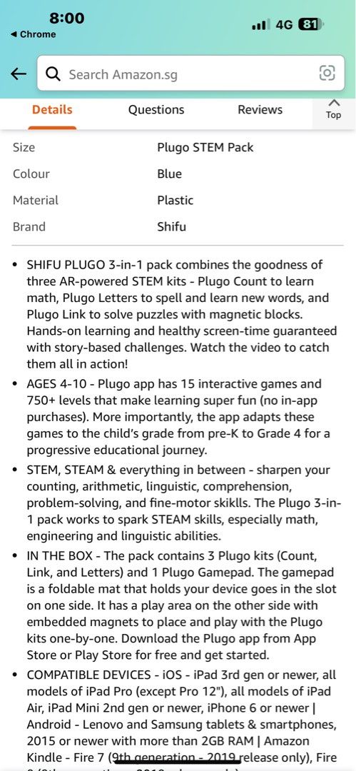 Plugo Stem Pack, Hobbies & Toys, Toys & Games on Carousell