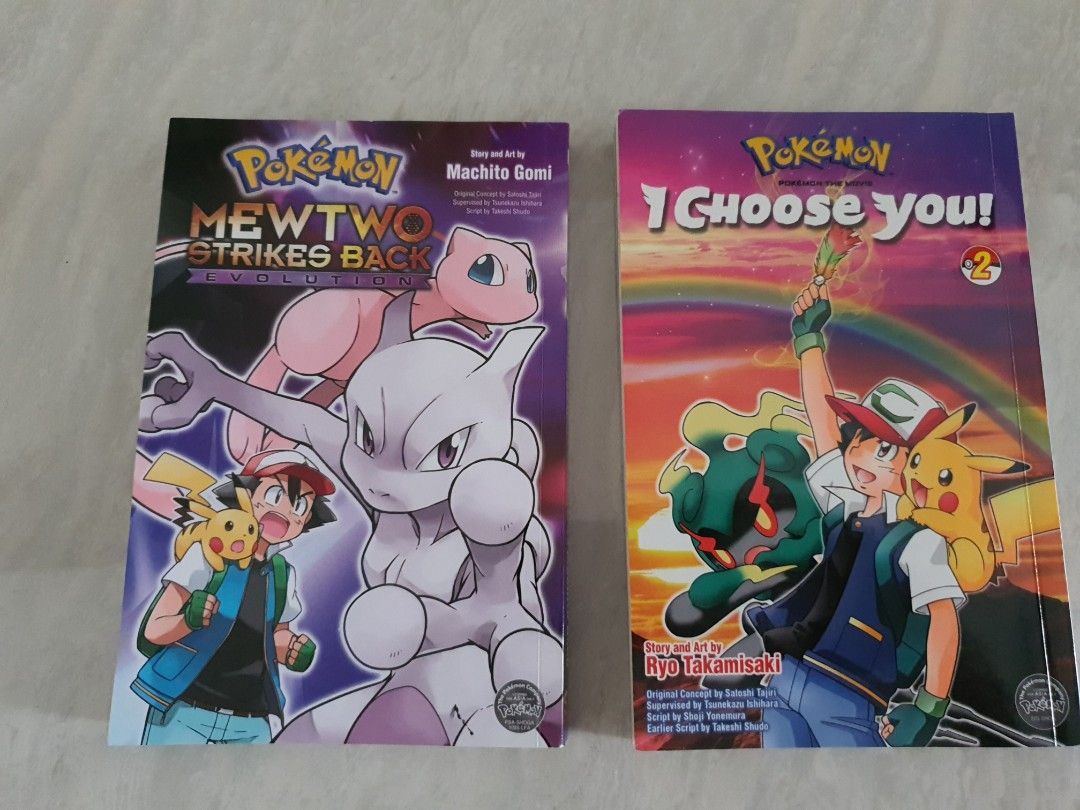 Pokemon Books Mewtwo Strikes Back Evolution, I choose you!, Hobbies ...