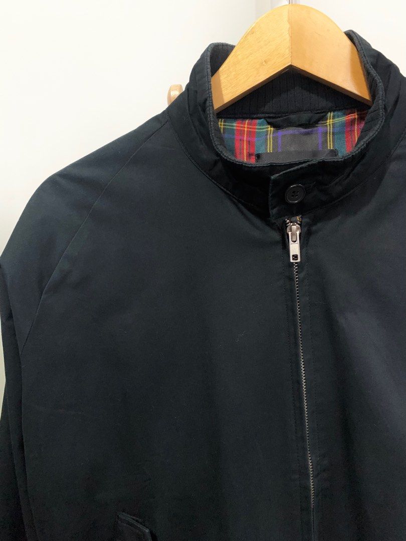 POP ENGLAND HARRINGTON JACKET, Fesyen Pria, Pakaian , Baju Luaran di ...