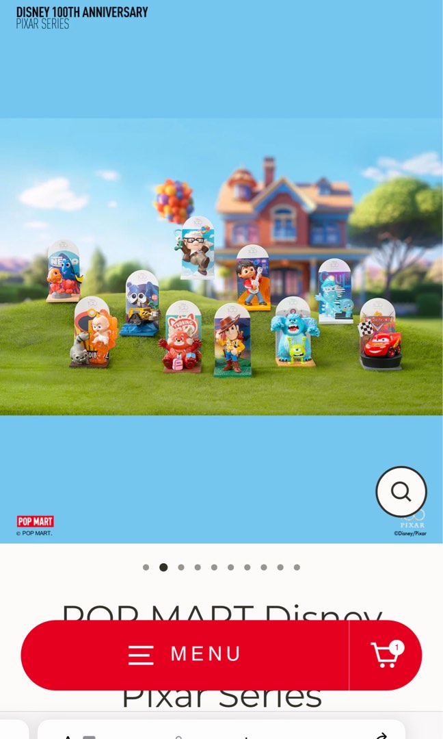 Popmart Disney 100 Blind Box, Hobbies & Toys, Toys & Games on Carousell