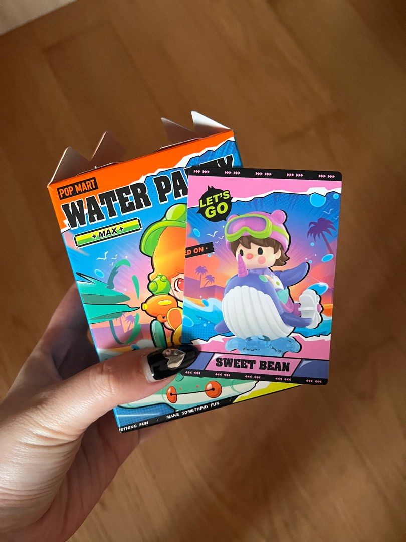 Popmart Popcar Water Party - Sweet Bean, Hobbies & Toys, Toys & Games ...