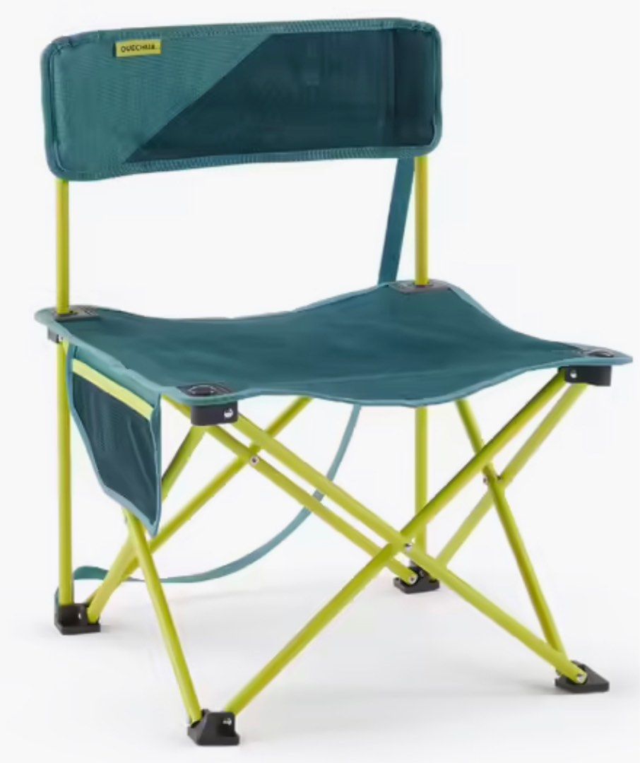 Quechua low folding camping chair, Sports Equipment, Hiking & Camping ...