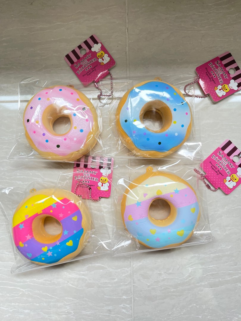 RARE SAMMY THE PATISSIER DONUT SQUISHIES SQUISHY, Hobbies & Toys, Toys ...