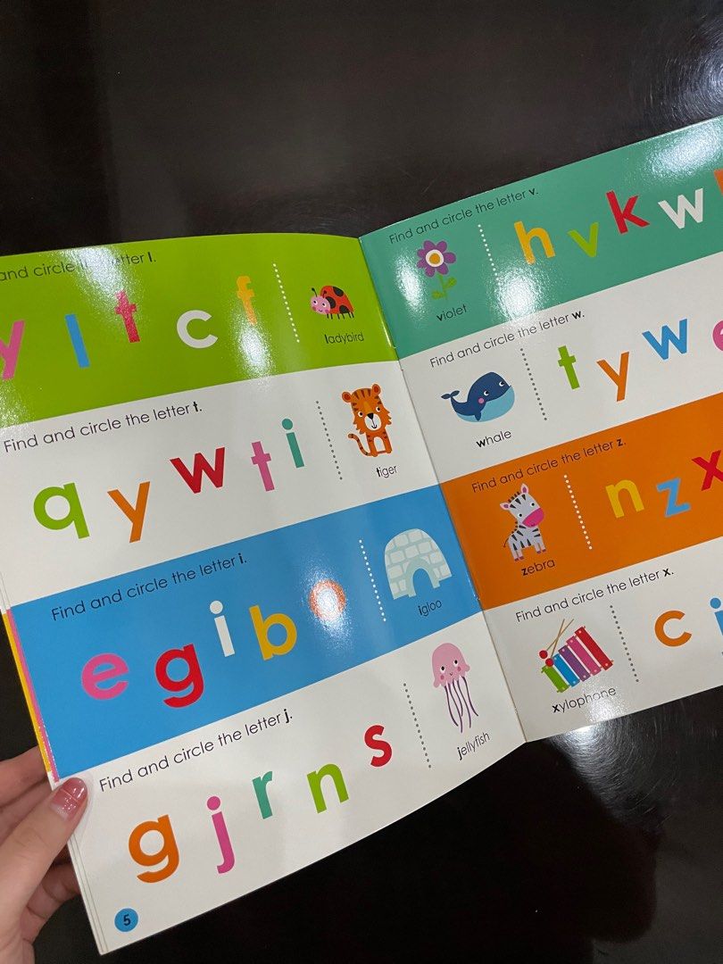 Ready set learn (letters, words, numbers), Buku & Alat Tulis, Buku Anak ...