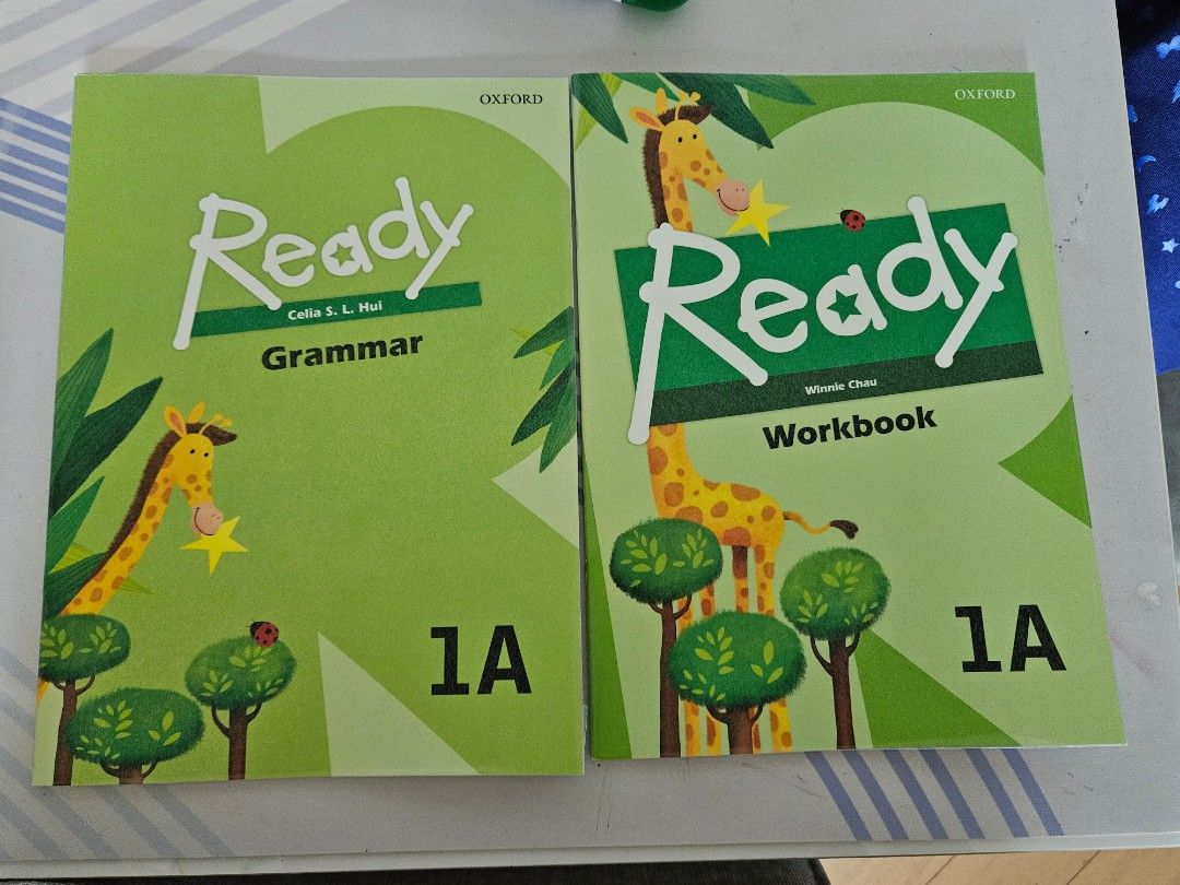 Ready workbook 1A & Ready Grammar 1A, 興趣及遊戲, 書本 & 文具, 教科書 - Carousell