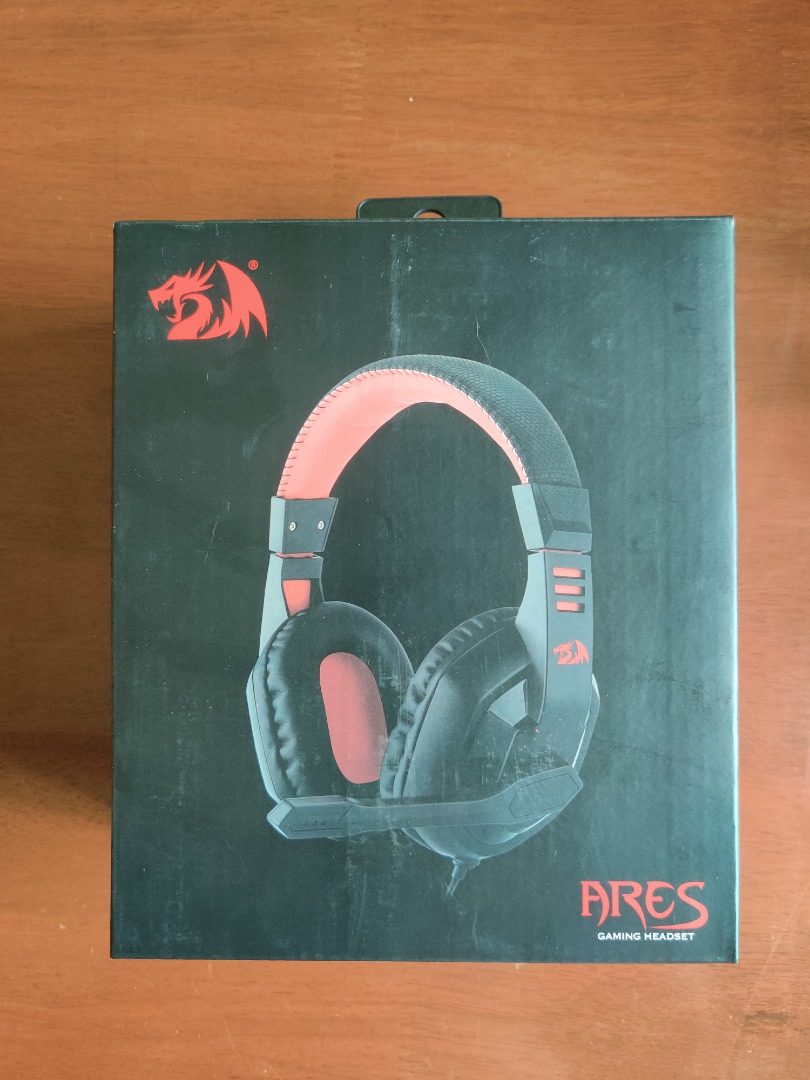 Red Dragon Ares Gaming Headset on Carousell