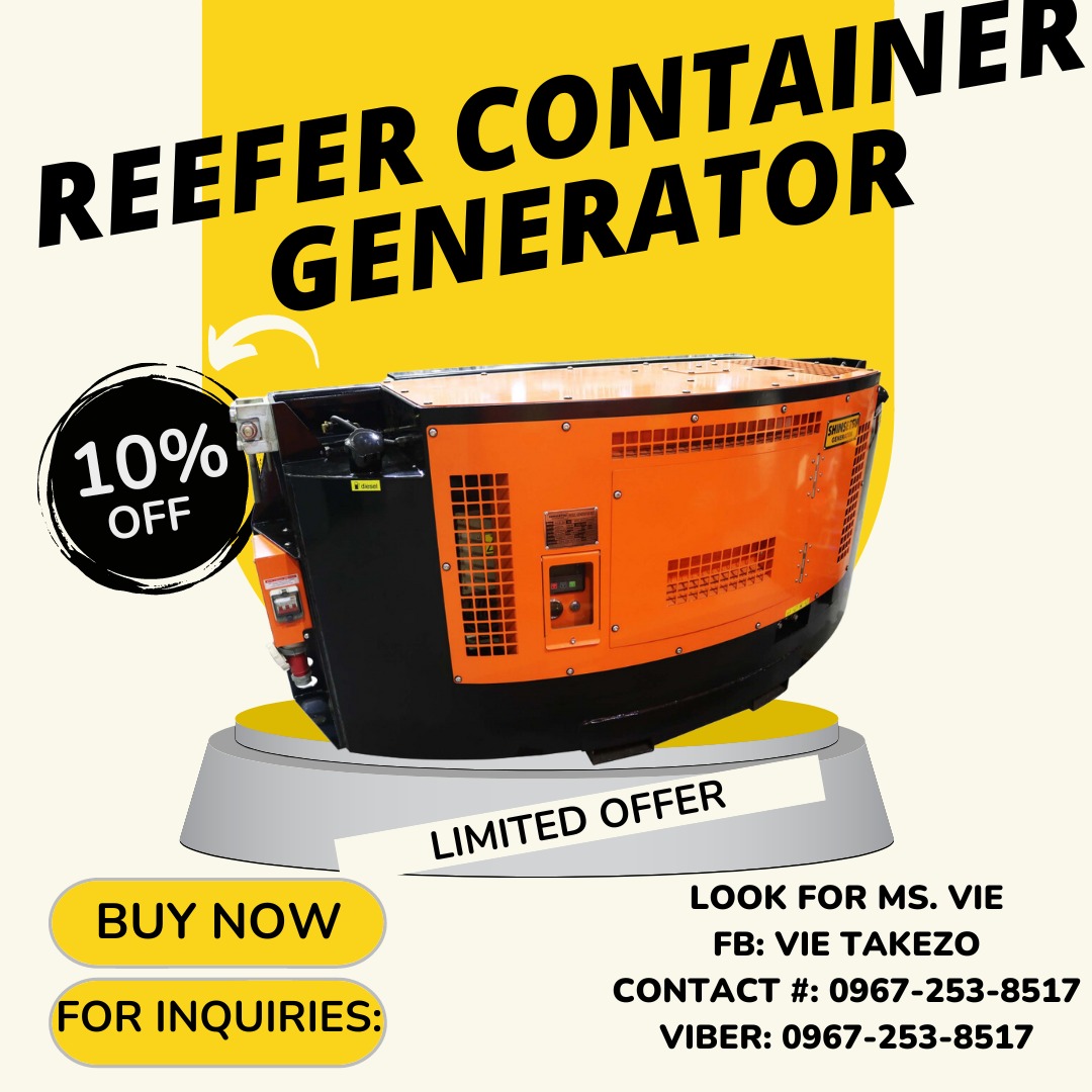 REEFER CONTAINER GENERATOR, Commercial & Industrial, Industrial ...