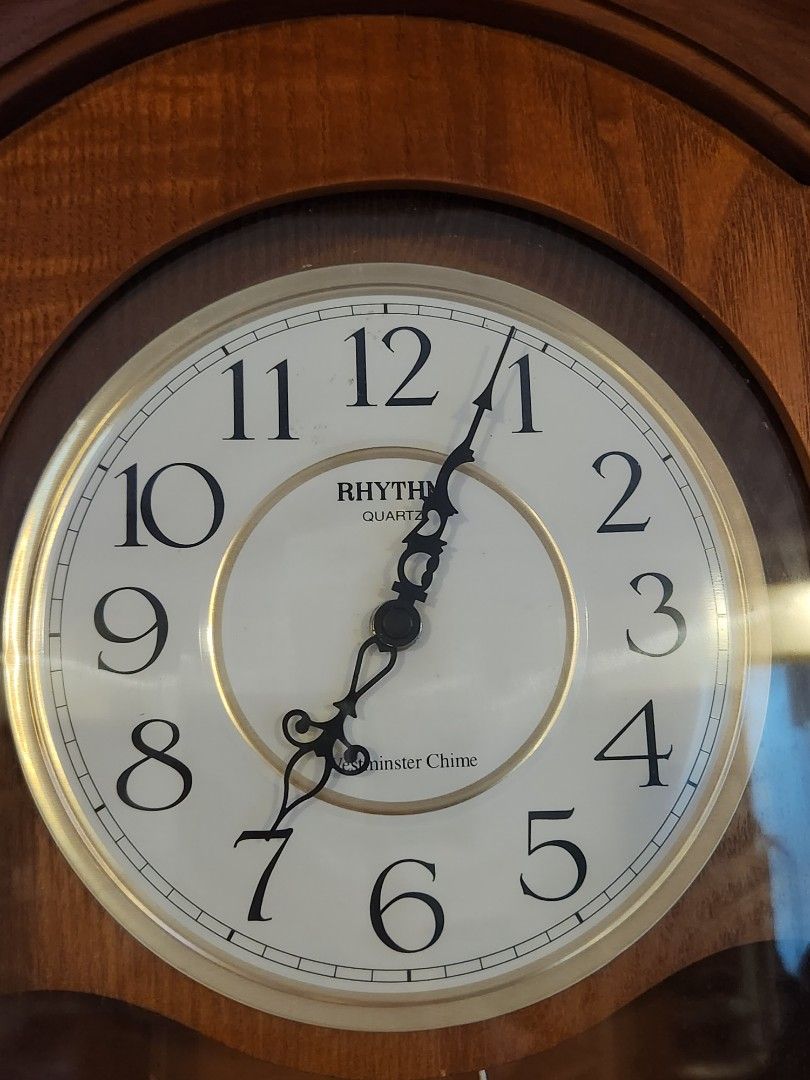 Rhythm Clock - Westminister Chime, Furniture & Home Living, Home Decor ...