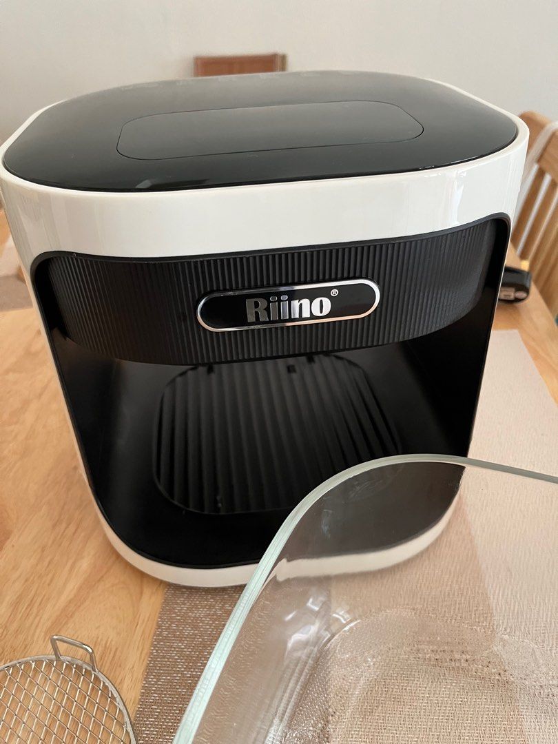Riino glass air fryer, TV & Home Appliances, Kitchen Appliances, Other ...
