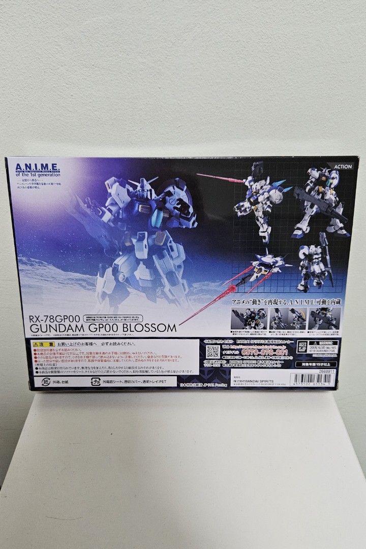 Robot Spirits RX-78GP00 Gundam GP00 Blossom, Hobbies & Toys, Toys & Games on Carousell
