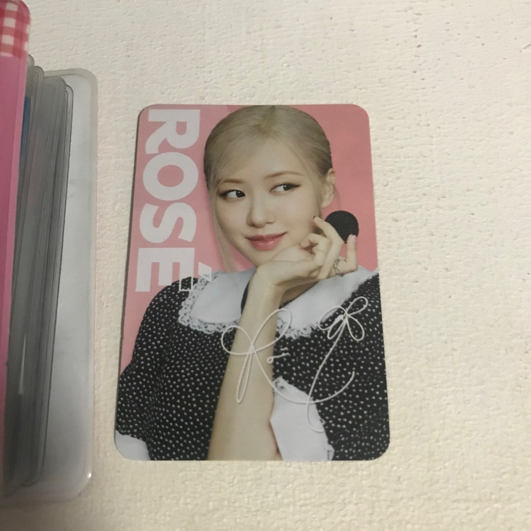 Rose Oreo Blackpink Photocard, Hobbies & Toys, Memorabilia ...
