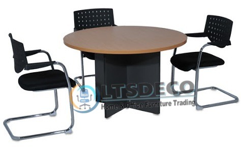 ROUND TABLE OFFICE PARTITION / OFFICE FURNITURE on Carousell