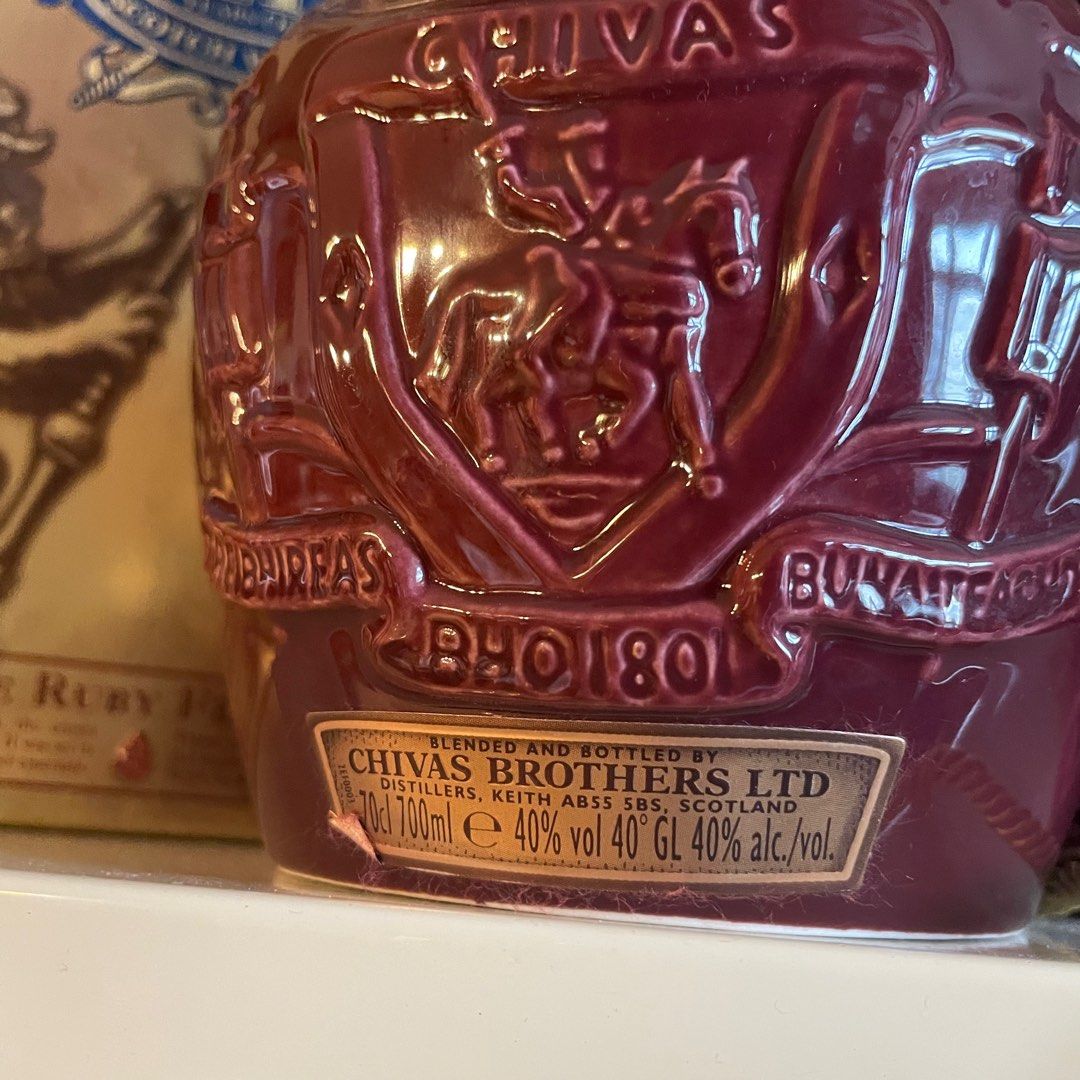 Ruby Chivas 21 Royal Salute Regal Vintage red Whisky w box 700ml, Food ...