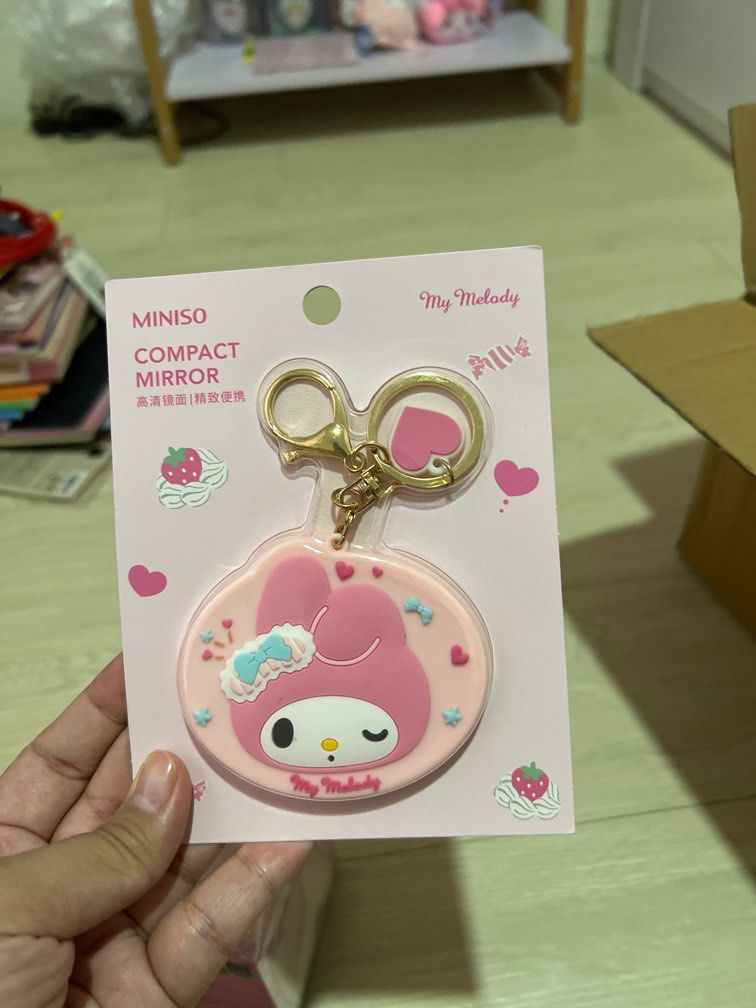 Sanrio x Miniso Compact Mirror, Hobbies & Toys, Collectibles ...