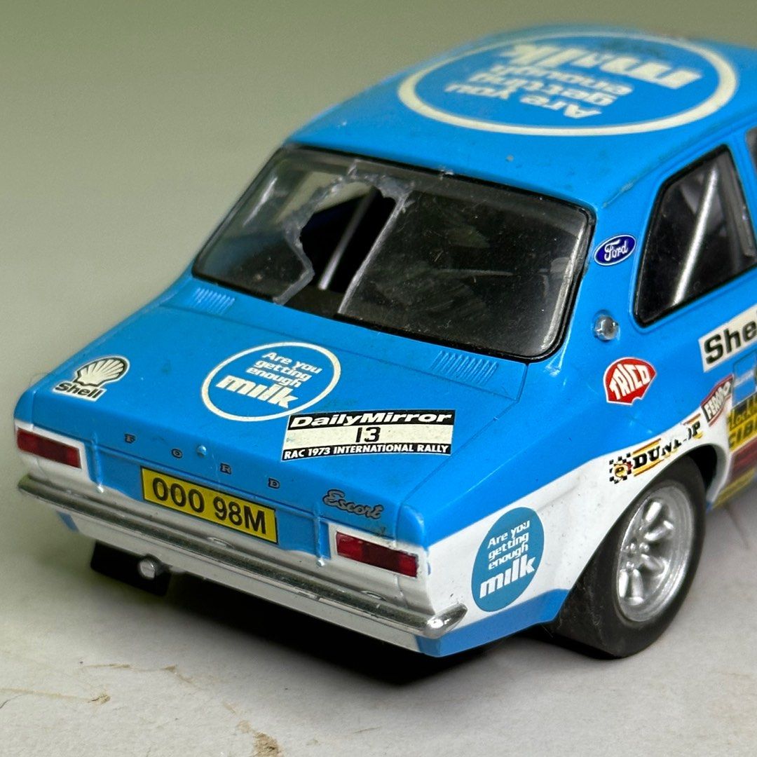 Scalextric 1973 Ford Escort MK1 slot car, Hobbies & Toys, Toys & Games ...