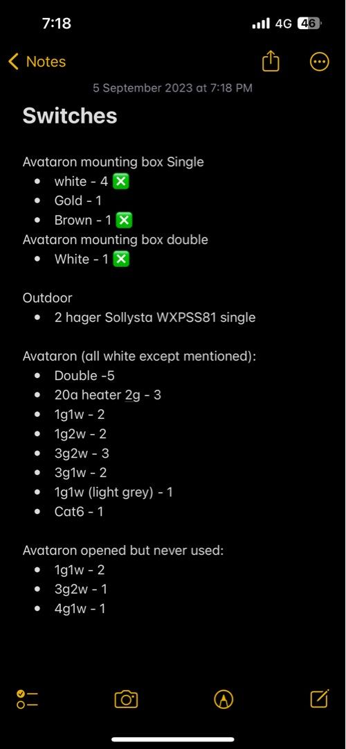 Schneider Avataron switches, TV & Home Appliances, Electrical, Adaptors ...