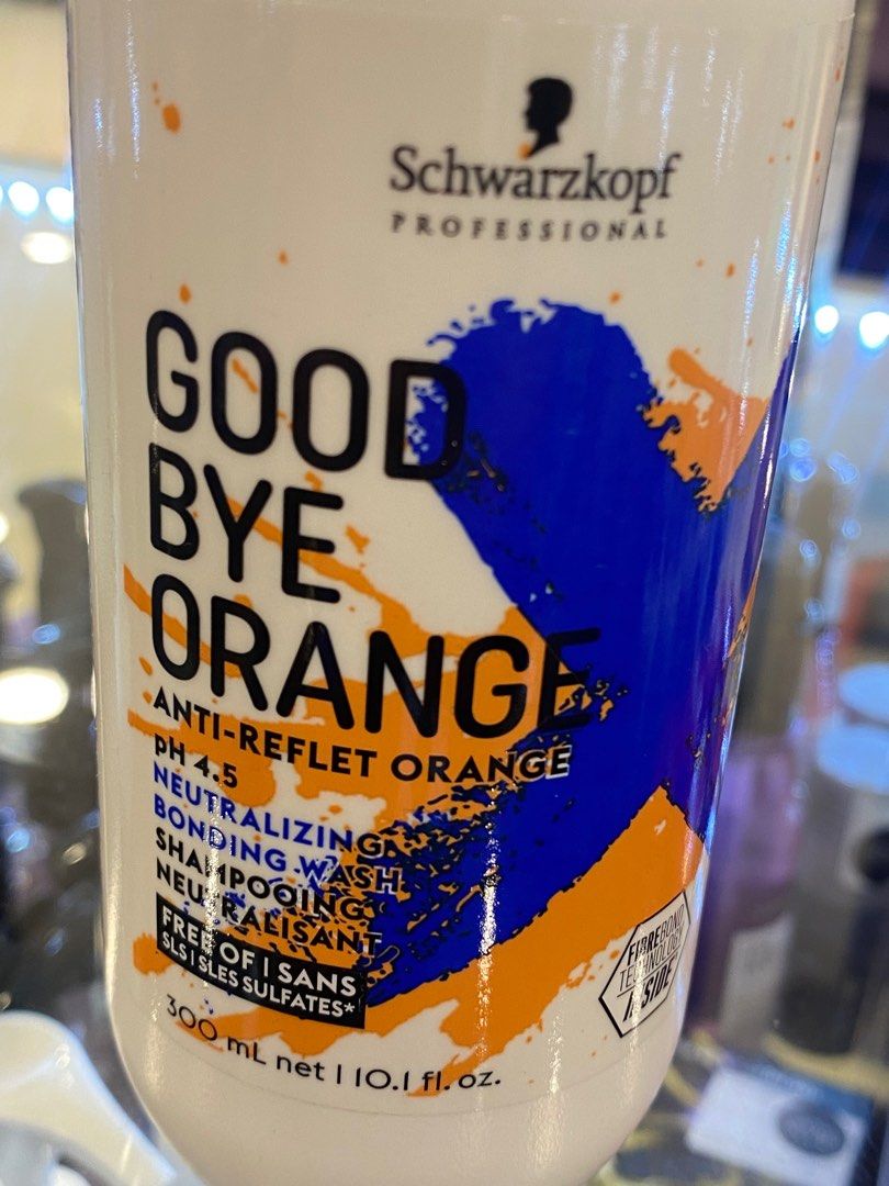 Schwarzkopf Good Bye Orange 300ml. Shampoo, Beauty & Personal Care ...