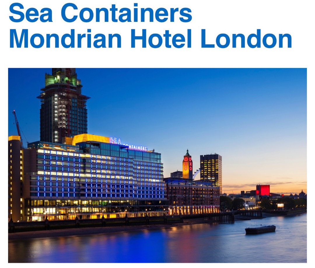 Sea Containers London hotel voucher, Tickets & Vouchers, Vouchers on ...
