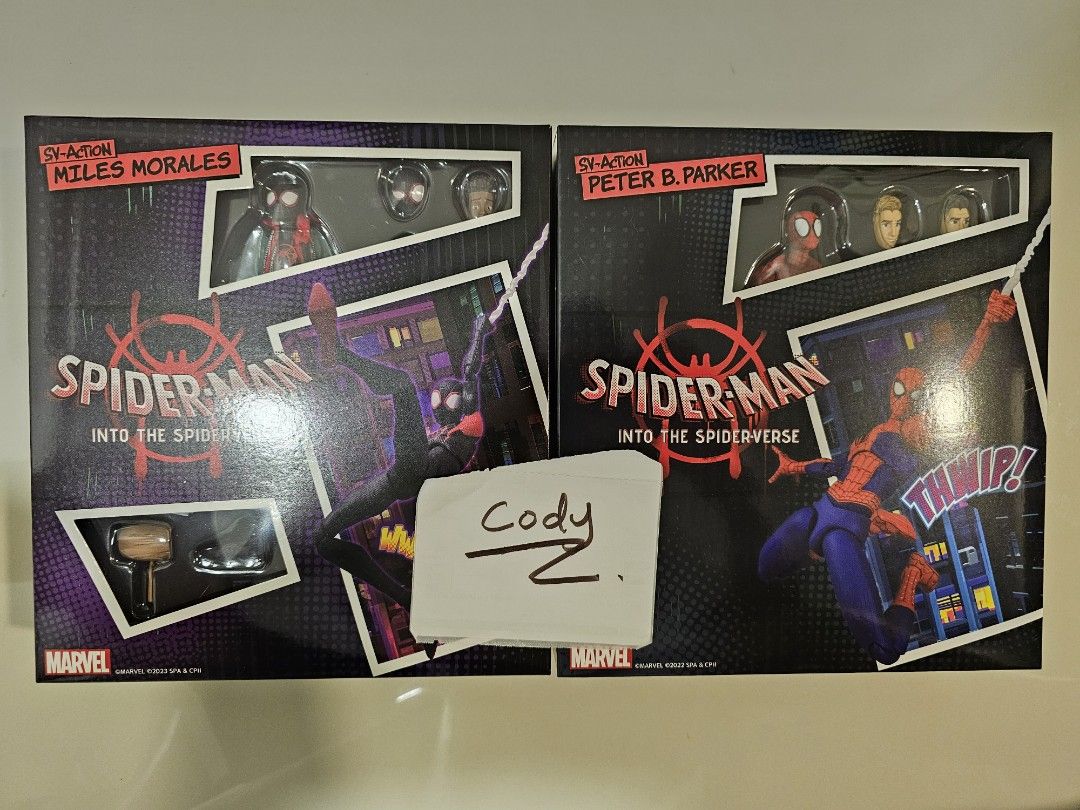 Sentinel SV Action Marvel Comics Spider-man Into The Spiderverse ITSV ...