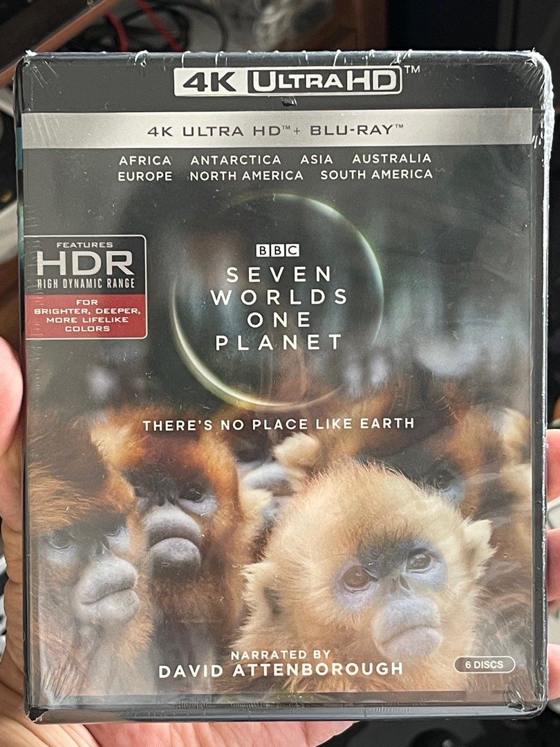 Seven Worlds, One Planet (4K Ultra HD + Blu-ray), Hobbies & Toys, Music ...