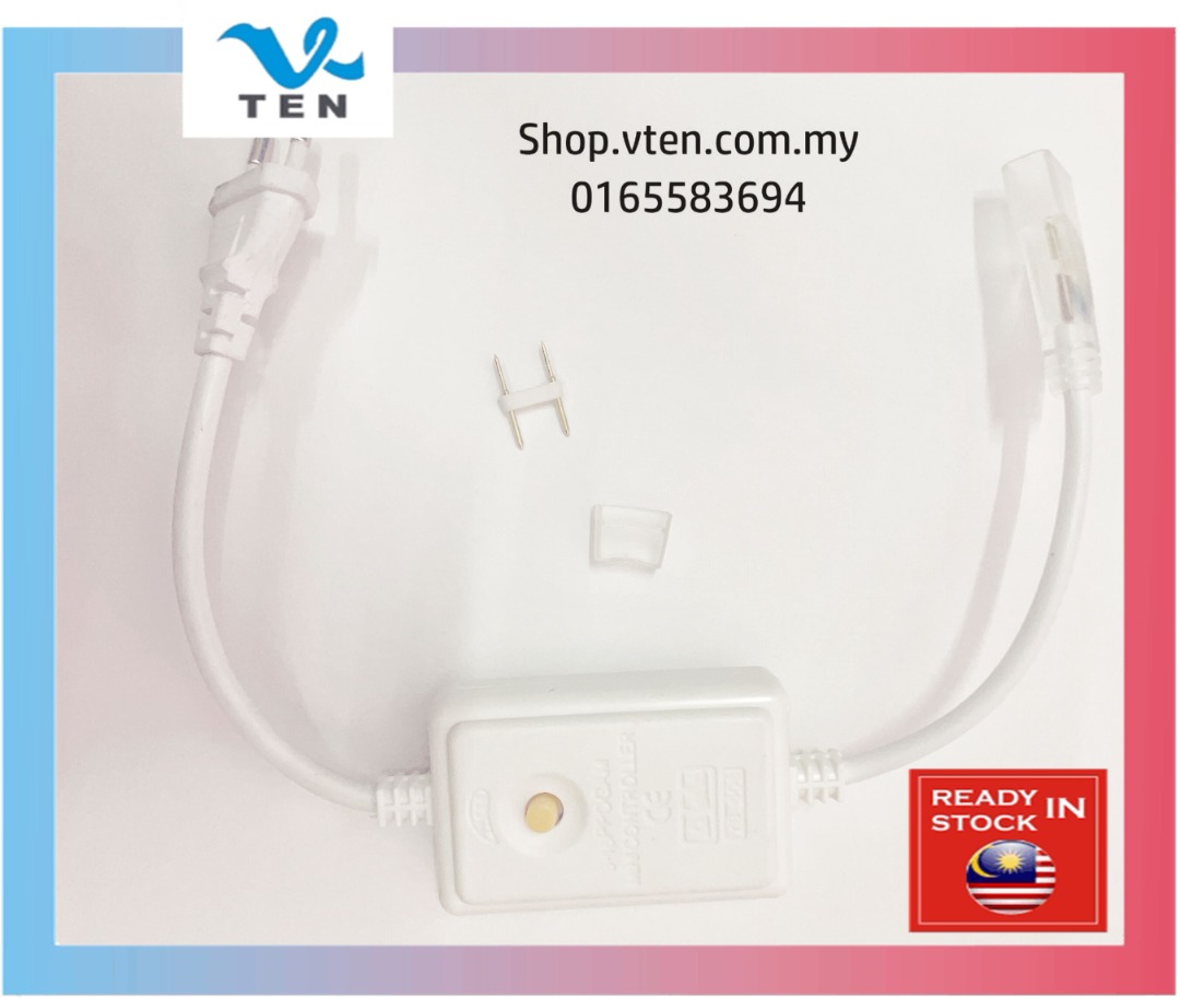 AC240V 96LEDS Running LED Strip Light Power Adapter Controller ...