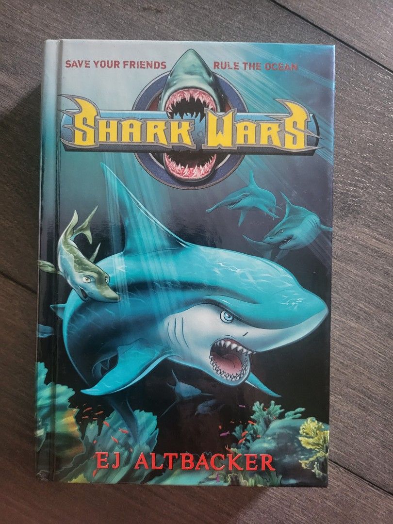 Shark Wars by EJ Altbacker, Buku & Alat Tulis, Buku di Carousell