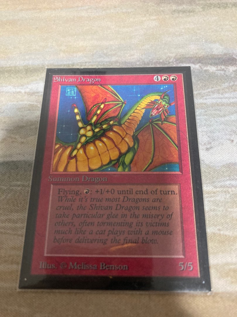 Shivan Dragon CE, Hobbies & Toys, Toys & Games on Carousell