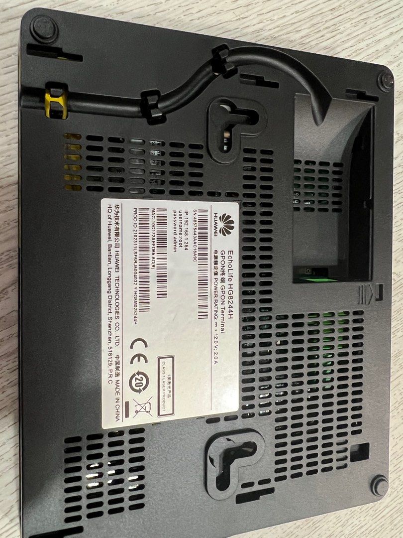 SingTel Extender and ONT- Price dropped, Computers & Tech, Parts ...