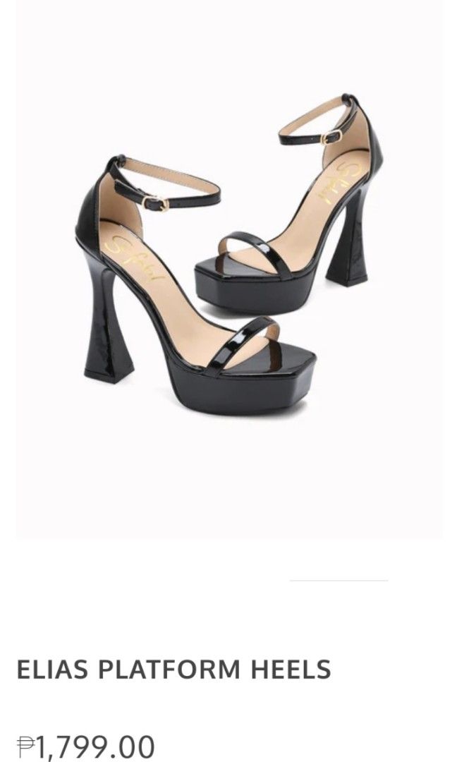 SO FAB PLATFORM HEELS on Carousell