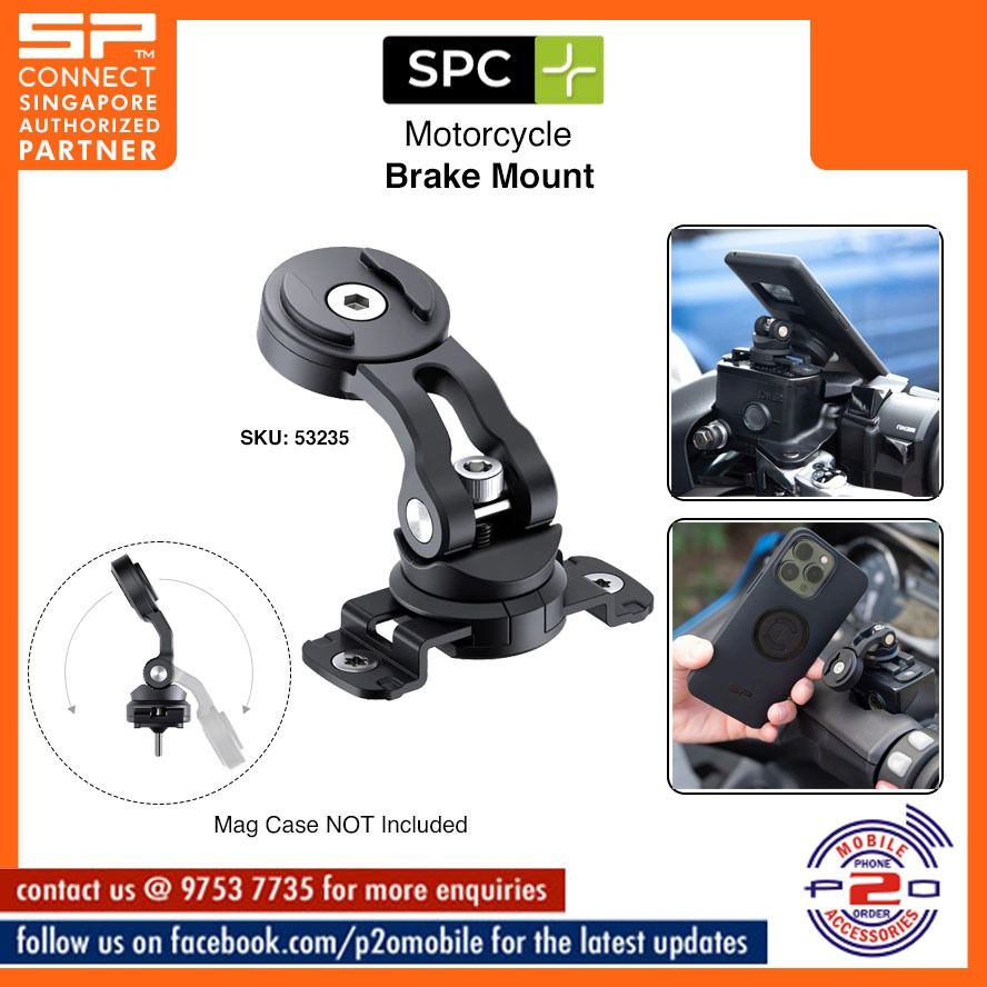 SPC+ (SP Connect+) Brake Mount, Motorcycles, Motorcycle Accessories on Carousell
