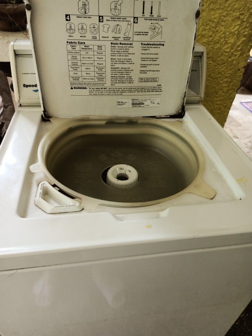 Speed Queen Industrial washing machine, TV & Home Appliances, Washing ...