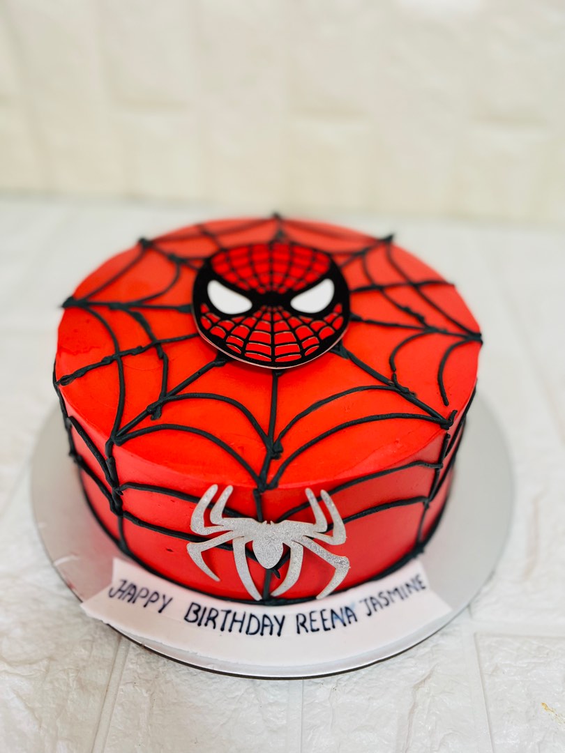 Spiderman cake/wedding cake/halal cake /eggless cake / birthday cake ...