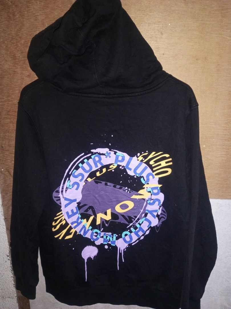SSUR Plus x Psycho Monkey Hoodie, Men's Fashion, Coats, Jackets and Outerwear on Carousell