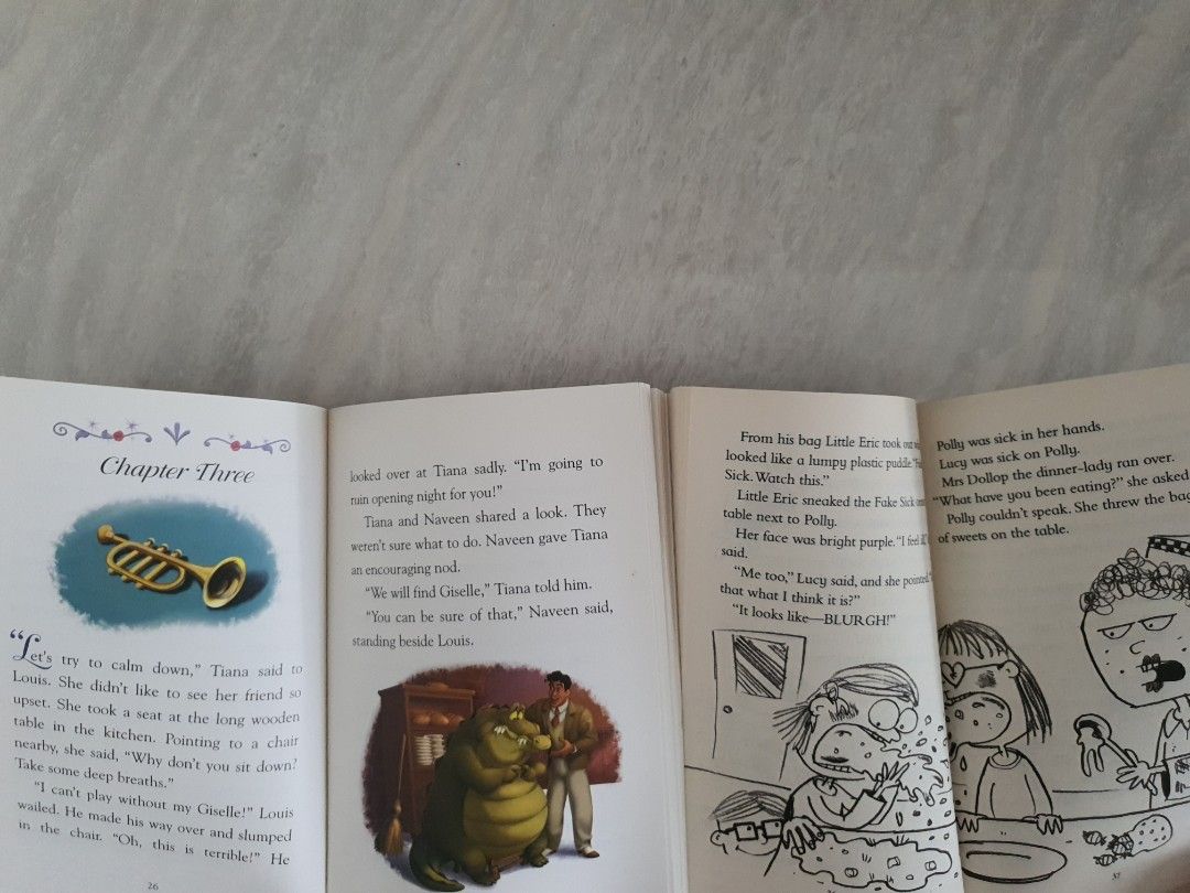 Story Book Disney Tiana The Grand Opening, Yuck's Rotten Joke Winnie to ...