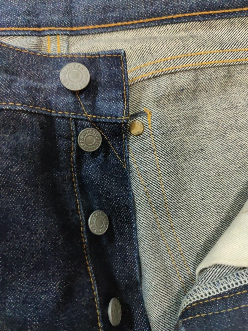Studio Dartisan SD-103 Selvaged Raw Denim, Men's Fashion, Bottoms ...