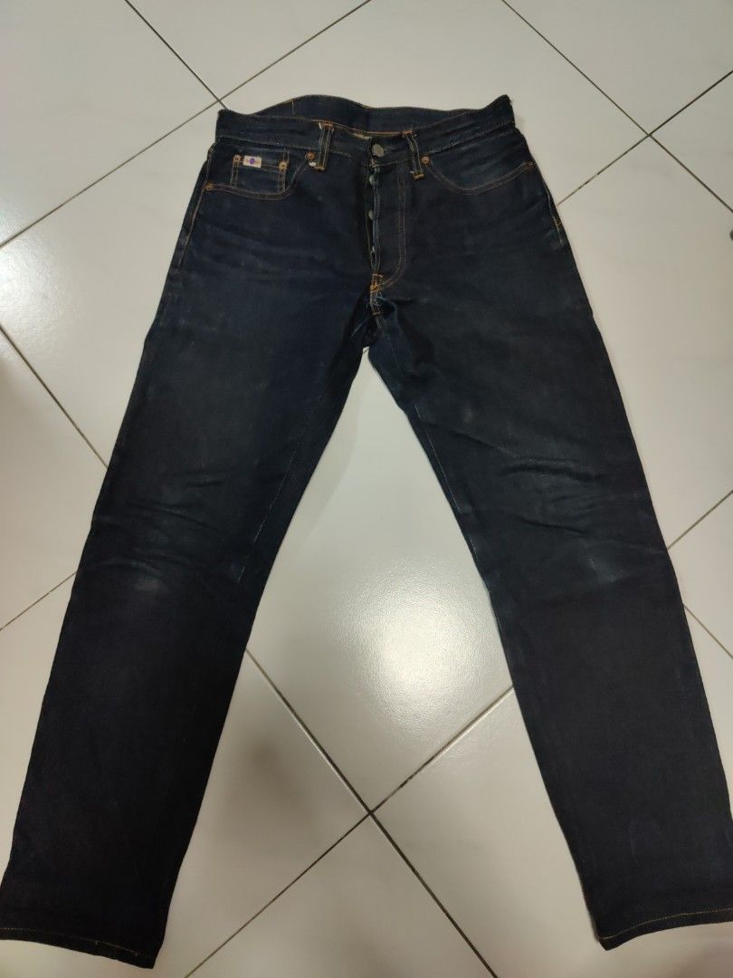 Studio Dartisan SD-103 Selvaged Raw Denim, Men's Fashion, Bottoms ...