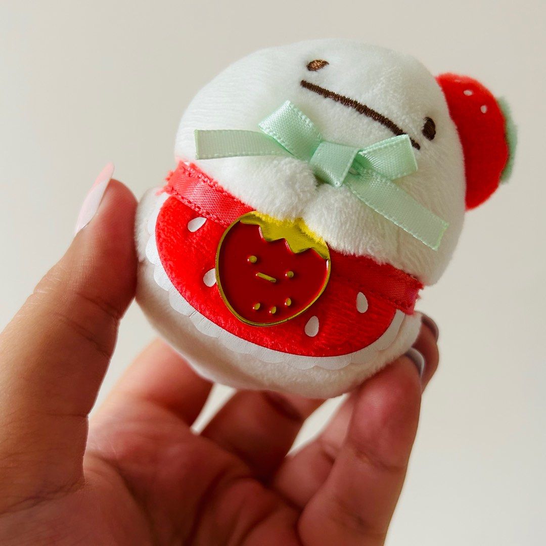 sumikko gurashi strawberry fair obake plush (bn) san-x japan ...