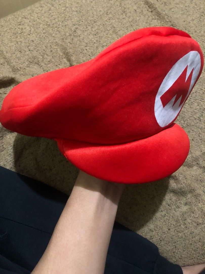 Super Mario Costume Hat Hobbies And Toys Toys And Games On Carousell